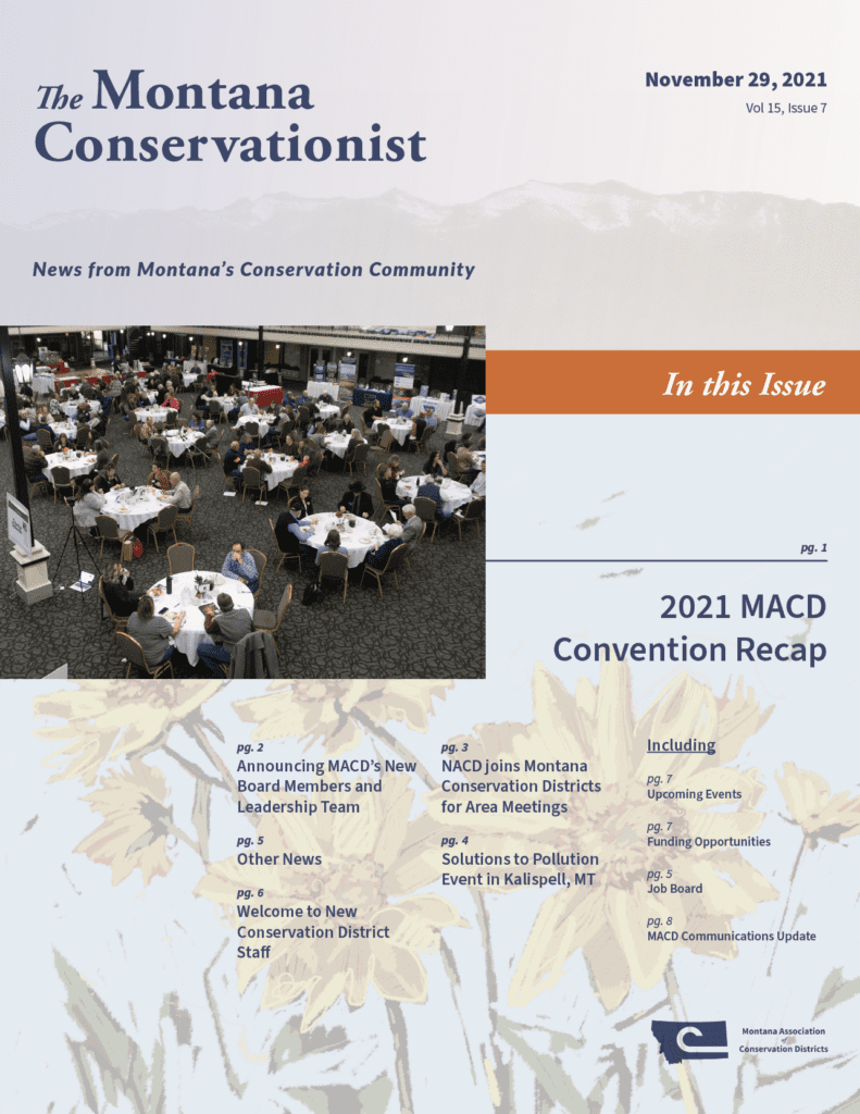 TMC – November 2021 – Montana Association of Conservation Districts